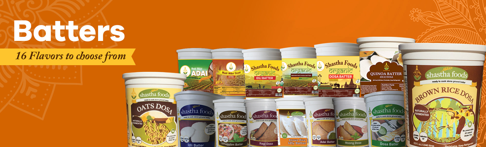 Instant Natural Ready to Cook Fresh Indian Batter | Order Now Online ...